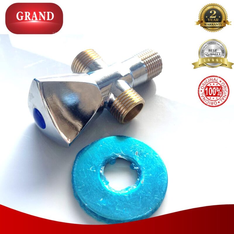 Grand Stainless Steel and Solid Brass 2 Two Way Angle Valve Av-02 ...