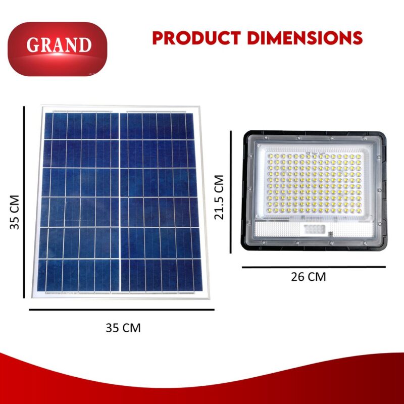 Wholesale Grand 150 Watts Model A Solar LED Flood Light – Grand Philippines