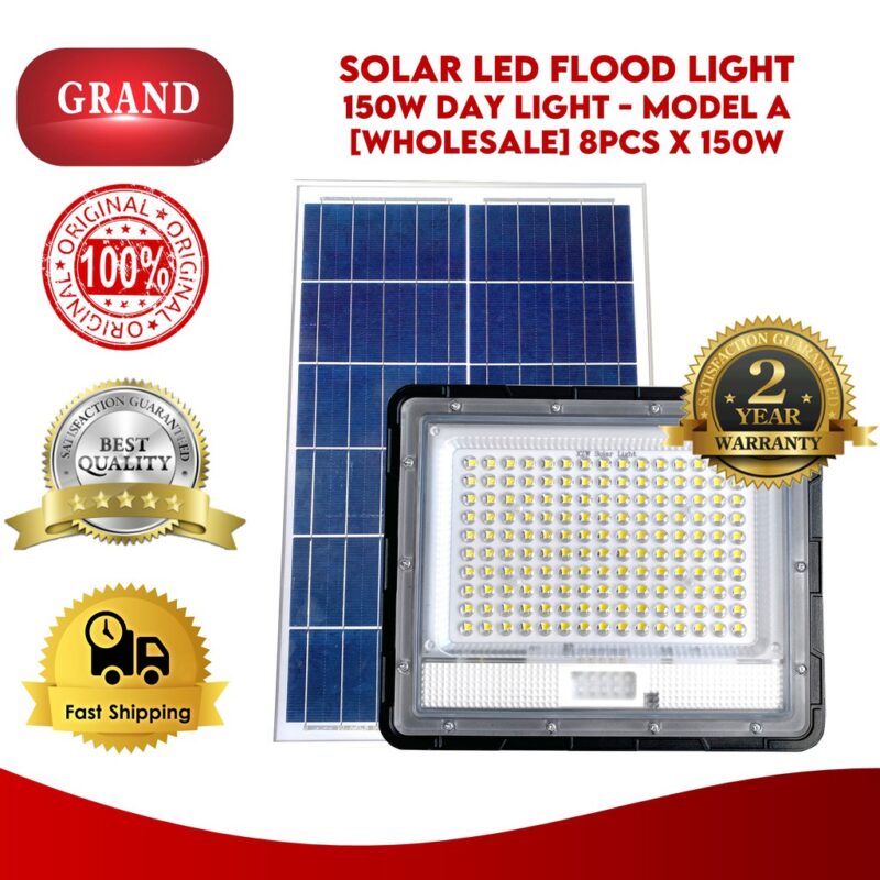 Wholesale Grand 150 Watts Model A Solar LED Flood Light – Grand Philippines