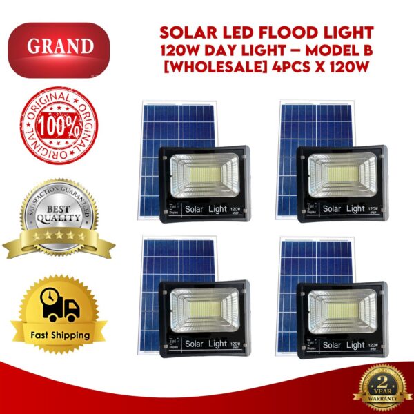 Wholesale Grand 120watts Model B Solar LED Flood Light – Grand Philippines