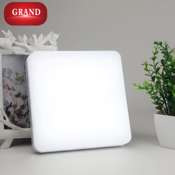 Grand Modern 18w – 24w Square LED Surface Mounted Panel White 6,500k ...