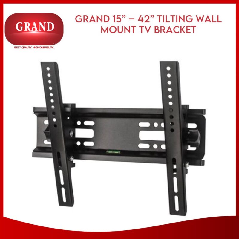 Grand 15″- 42″ Tilting Wall Mount TV Bracket Wm-04 – Grand Philippines