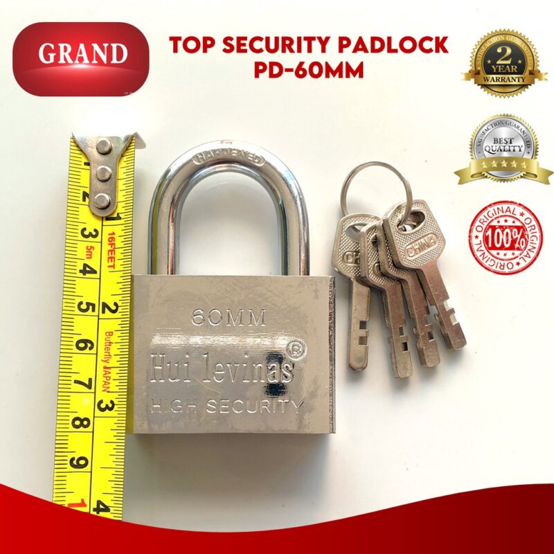 Top Security Padlock 30/40/50/60 Mm Pd-30/40/50/60 – Grand Philippines