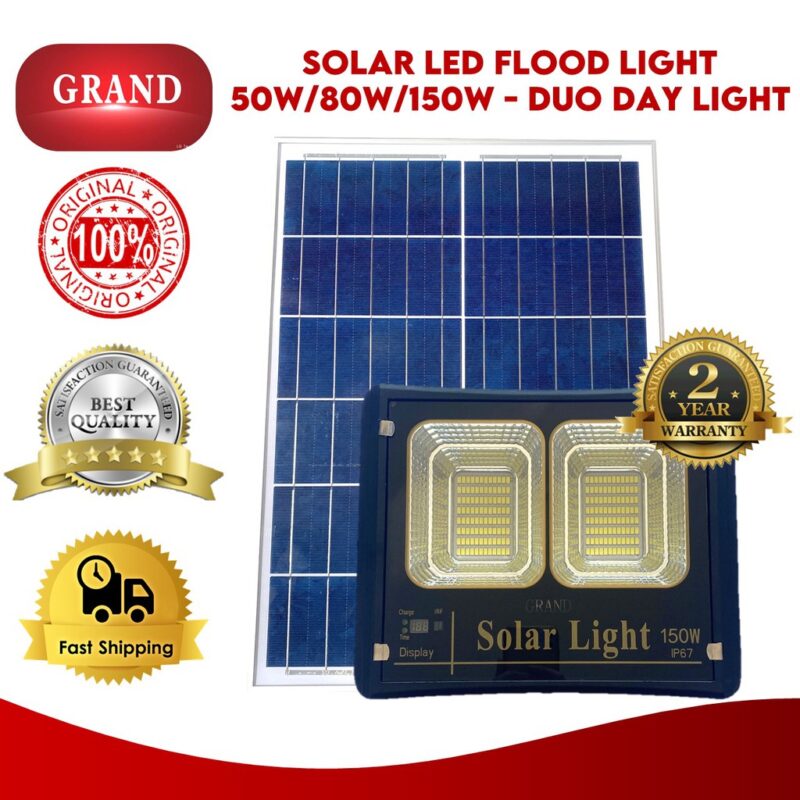GRAND DUO/QUAD/TIGER Solar Flood Lights – Grand Philippines
