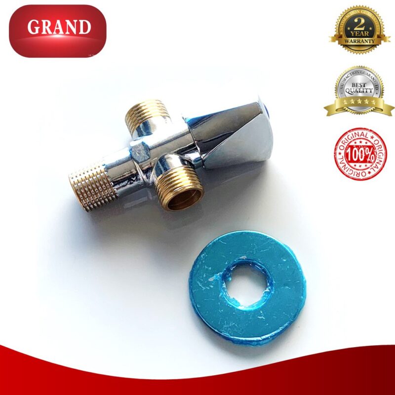 Grand Stainless Steel and Solid Brass 2 Two Way Angle Valve Av-02 ...