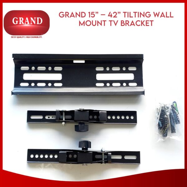 Grand 15″- 42″ Tilting Wall Mount TV Bracket Wm-04 – Grand Philippines