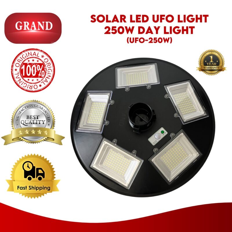Grand Solar Street Light UFO 250W (UFO-250W) – Grand Philippines