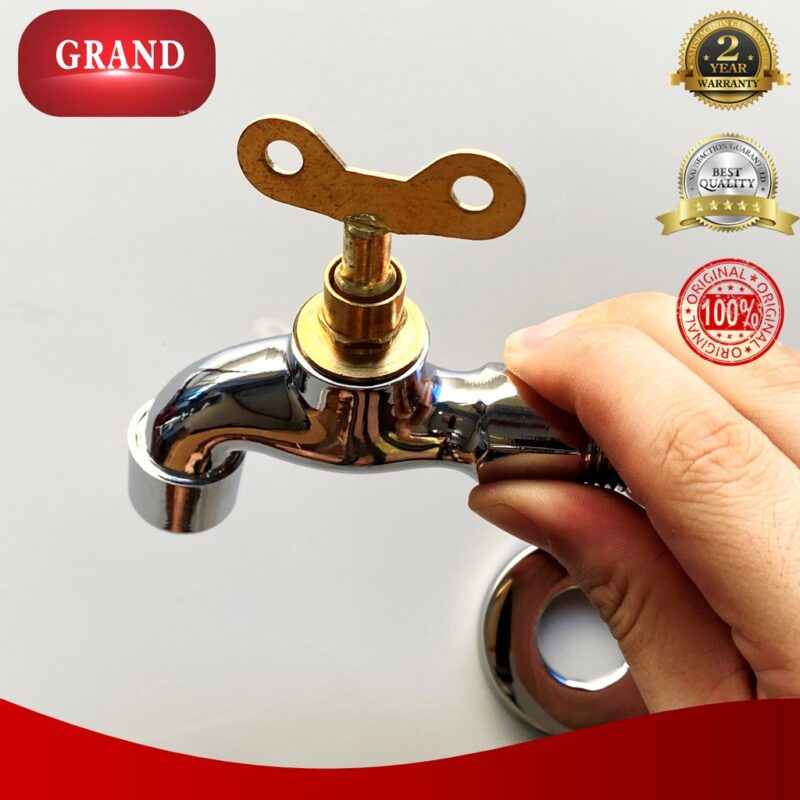 Grand G015 Stainless Steel 304 One Way Tap Wall Tap/Kitchen Bathroom ...