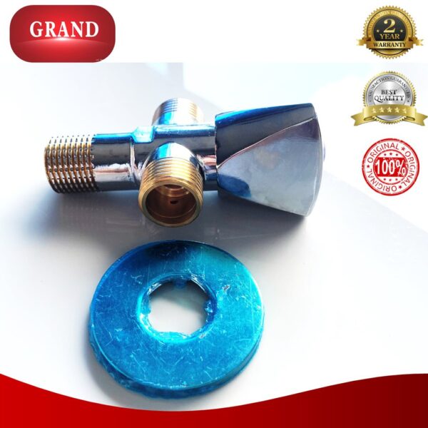 Grand Stainless Steel and Solid Brass 2 Two Way Angle Valve Av-02 ...