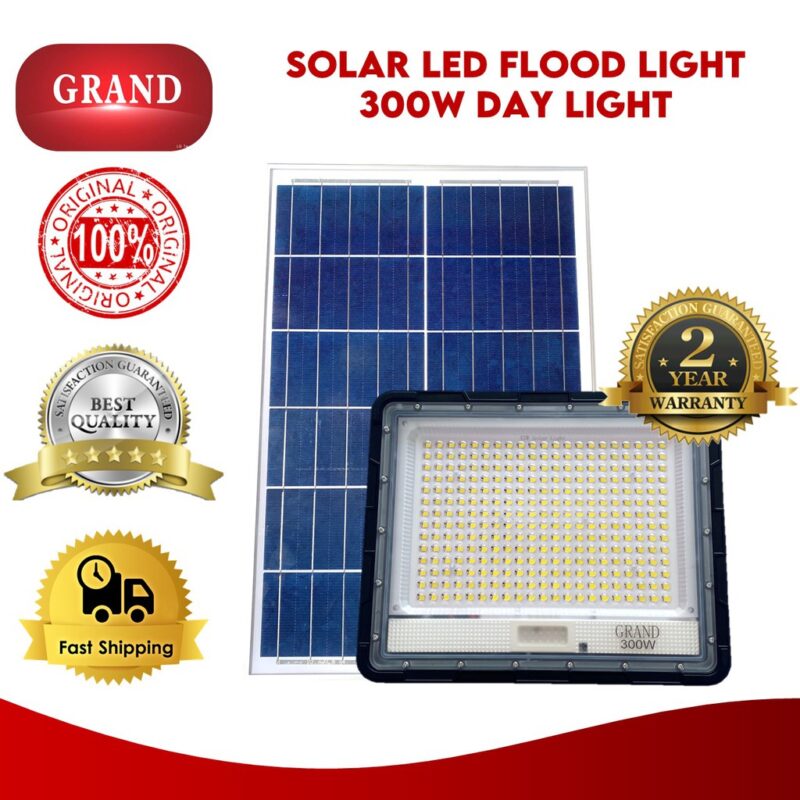 Wholesale Grand 300 Watts Model A Solar LED Flood Light – Grand Philippines