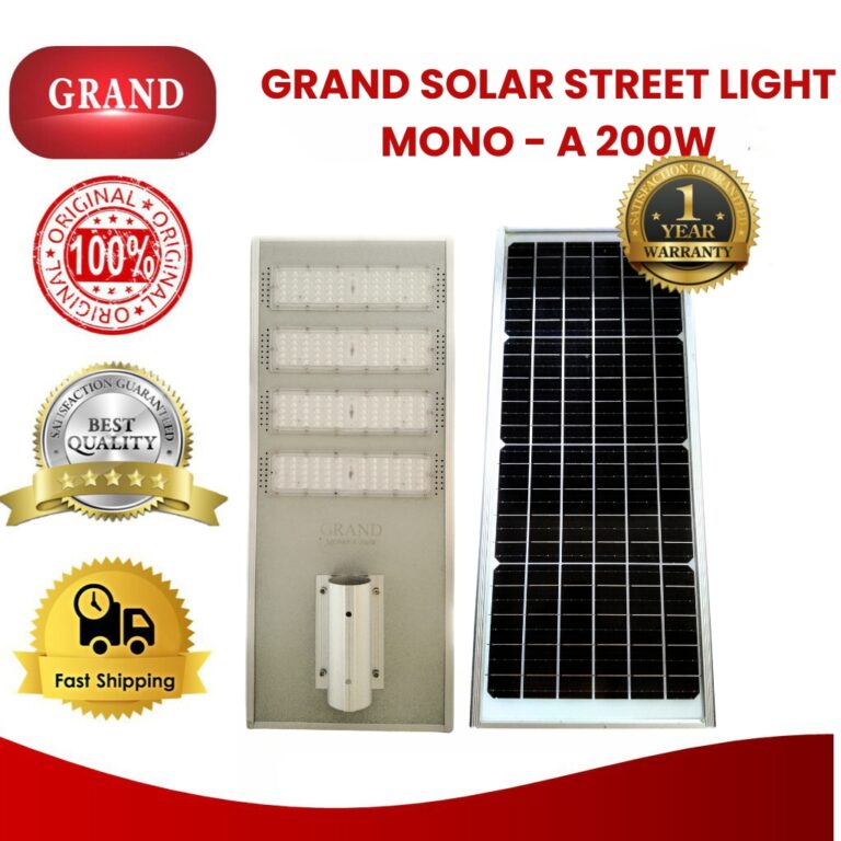 Grand Solar Street Light – Grand Philippines