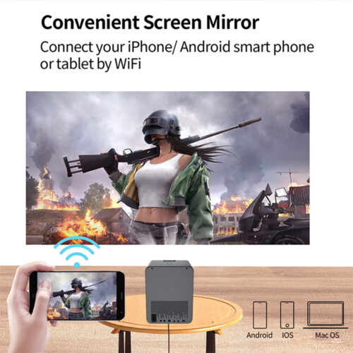 Grand X20 Premium Smart Projector Android 9.0 WIFI & Bluetooth Ready ...